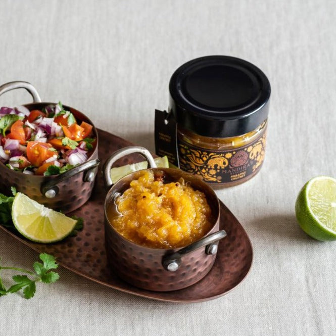 Copper Chutney Serving Set – Mandira's Kitchen
