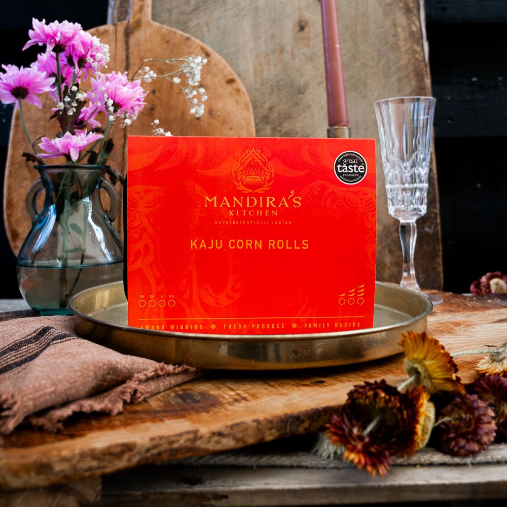 Kaju Corn Rolls (Cashew and Sweetcorn rolls) – Mandira's Kitchen